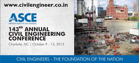 143rd Annual Civil Engineering Conference Civil Engineer