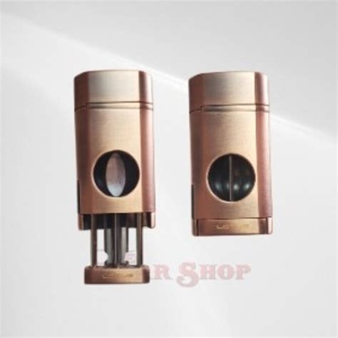 Lotus Rocket Triple Torch With V Cutter Gunmetal The Cigar Shop