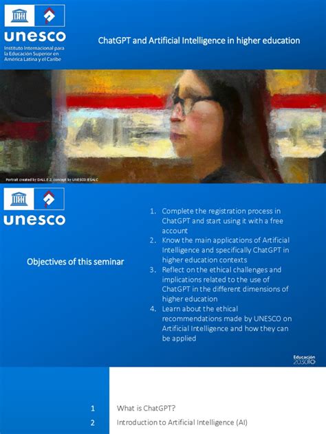 Chatgpt And Artificial Intelligence In Higher Education Seminar Pdf Artificial