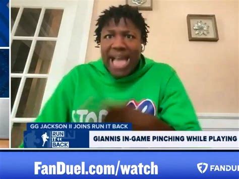 Gg Jackson Checks For Mom Before Cursing During Interview