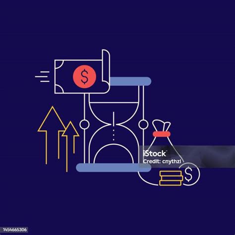 시간은 돈과 관련된 개념적 벡터 그림입니다 투자 상승 금융 0명에 대한 스톡 벡터 아트 및 기타 이미지 0명 개념 금융 Istock