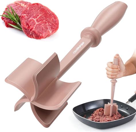 Paris Hilton Meat Chopper With Pink Jewel Shaped Handle