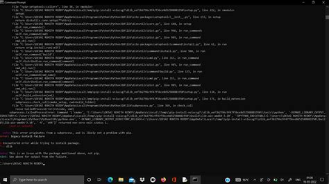 Legecy Install Failure Issue 2927 Psf Black GitHub