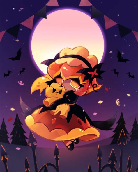 Cookie Run Pumpkin Pie Cookie Koharia Игры картинки гифки прикольные комиксы