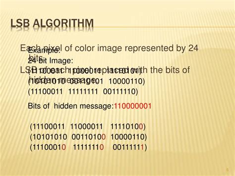 Ppt Least Significant Bit Steganography Powerpoint Presentation Id 1908779