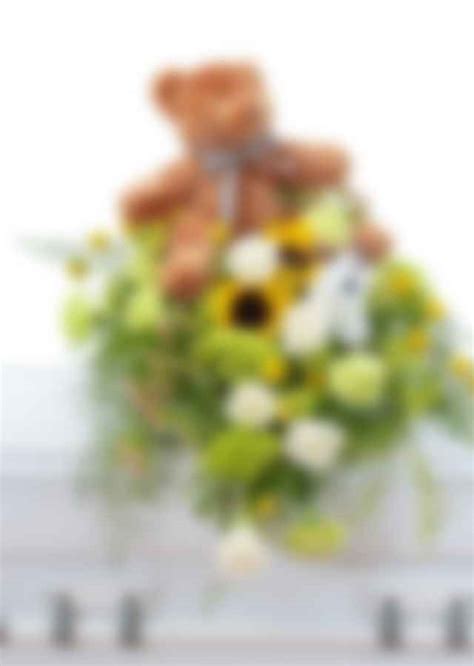 Tiny Angel Casket Spray The Flower Alley