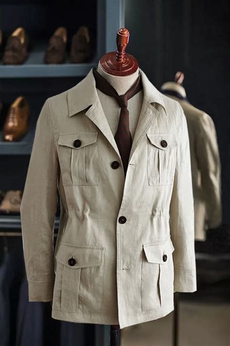 Ecwid Control Panel Mens Jackets Mens Jackets Casual Safari Jacket