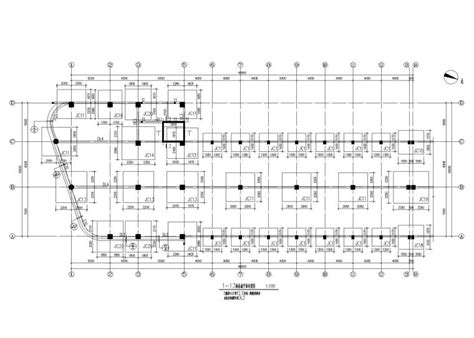 钢混框架结构装配车间全套施工图（建筑结构水电） 钢结构施工图 筑龙结构设计论坛