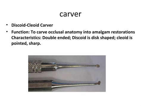 The Most Used Dental Instruments In Dental Operative And Teeth Filling