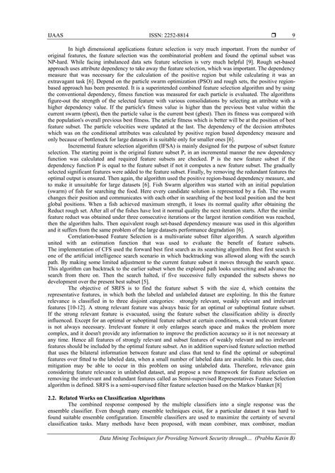 Data Mining Techniques For Providing Network Security Through Intrusion Detection Systems A