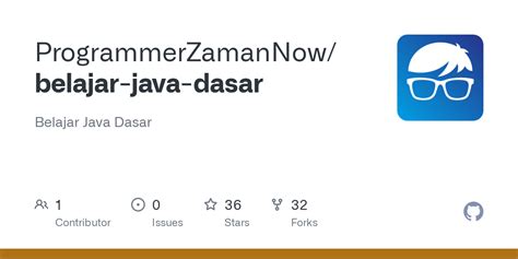 Pull Requests ProgrammerZamanNow Belajar Java Dasar GitHub