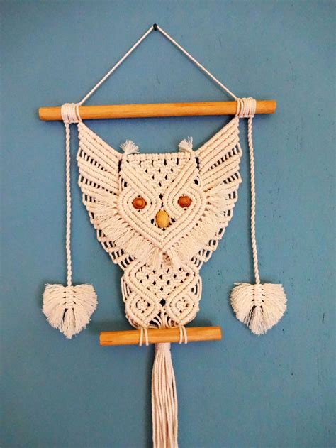 Macrame Wall Hanging Pattern Macrame Owl Tutorial Photo Pattern