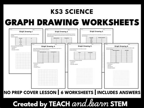 Ks3 Science Graph Drawing Worksheets Science Cover Work Activity