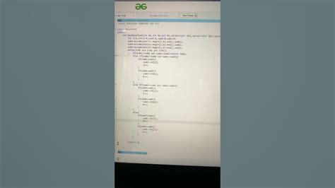 find maximum equal sum of three stacks gfg potd c gfg potd