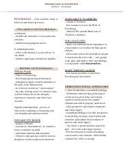 Intro To Psych Pdf INTRODUCTION TO PSYCHOLOGY WEEK 3 PSYCH02X PSYCHOLOGY Is The Scientific