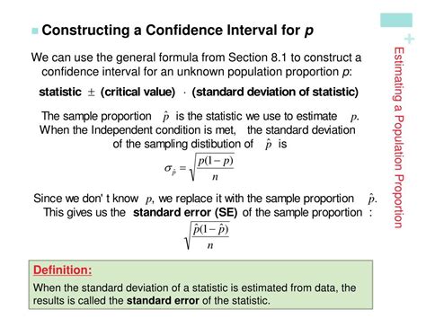 Ppt 8 2 Estimating A Population Proportion Powerpoint Presentation Free Download Id 5820222