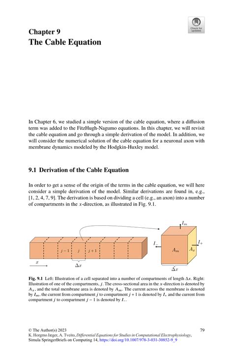 Pdf The Cable Equation
