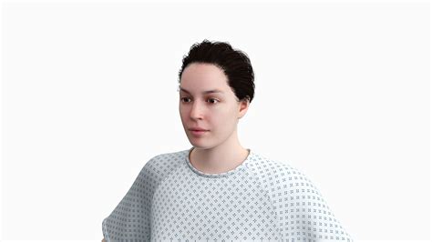 3d Female Patient Model Turbosquid 1951000