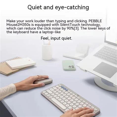 Logitech Pebble 2 Two In One Wireless Mouse K380 Bluetooth Keyboard Set JooJoobees