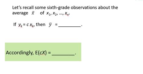Solved Let S Recall Some Sixth Grade Observations About The Chegg Com