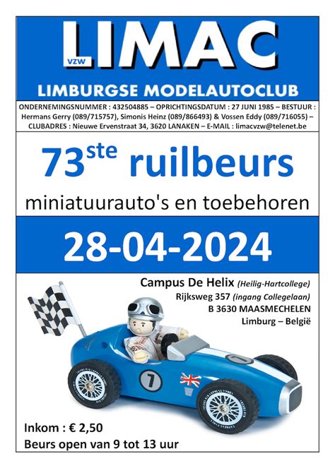 Limac Beurs Modelautobeurzen