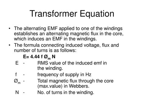 Ppt Transformer And Reactors Powerpoint Presentation Free Download Id 405477