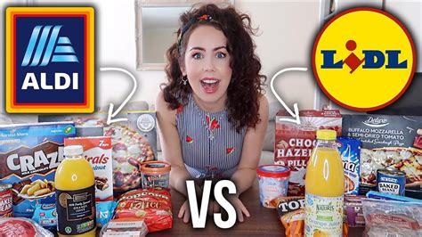 Aldi Vs Lidl Taste Test Challenge 2019 Which Store Is The Best Youtube