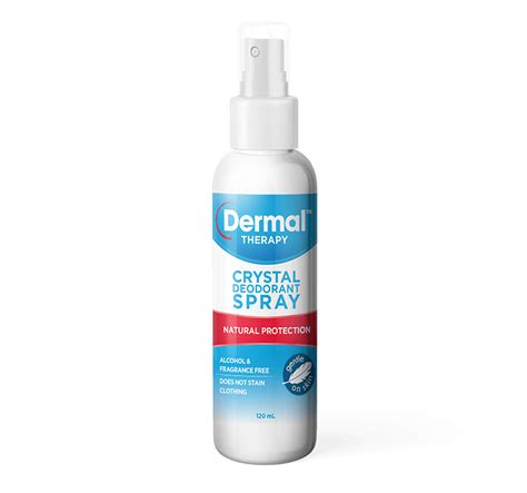 Crystal Deodorant Spray Body Crystal Deodorant Spray Dermal Therapy