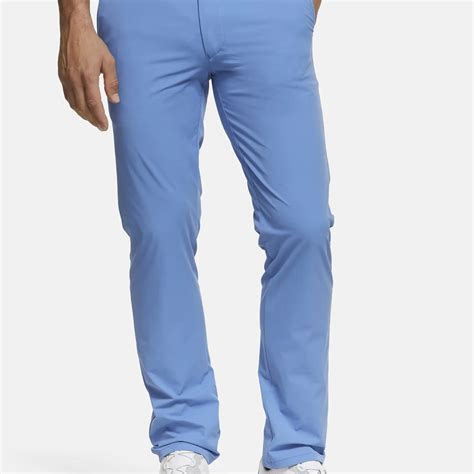 Meyer Golf Trousers Augusta 8070 High Performance Stretch Light Bl A Farley Country Attire