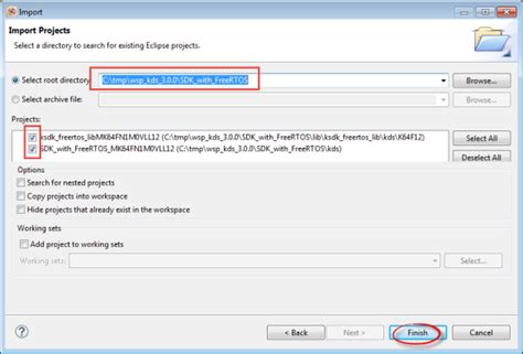 Tutorial Freertos Projects With Kinetis Sdk V13 And The Sdk Project Generator Mcu On Eclipse