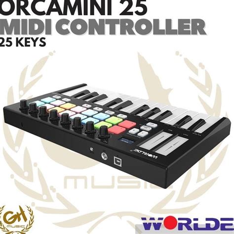 Jual Worlde Orca Mini 25 Midi Controller Keyboard Shopee Indonesia