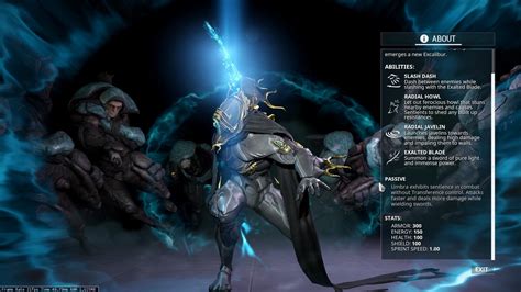 Warframe Excalibur Umbra Unlock