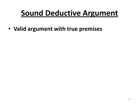 Relevance Premises Are Relevant To The Conclusion When The Truth Of The
