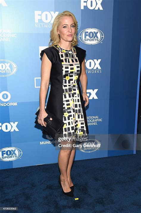 Gillian Anderson Attends The 2015 Fox Programming Presentation At