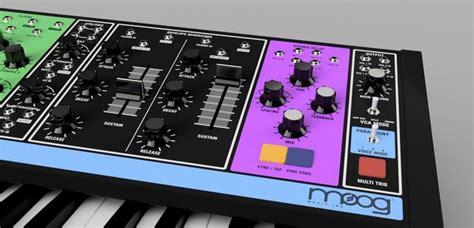 Moog Matriarch Download Free 3d Model By Zowie Hillebrandt Cad Crowd