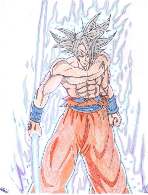 Goku Mui By Blazewb On Deviantart