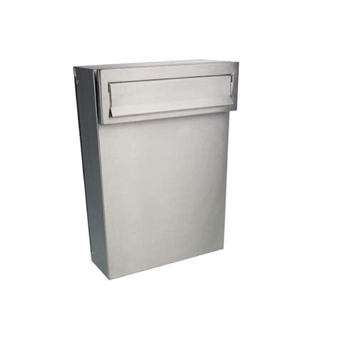 C 050 Stainless Steel Fence Pass Through Mailbox