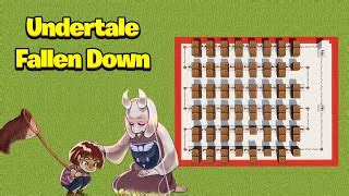 Fallen Down Undertale Minecraft Note Blocks Tutorial Doovi
