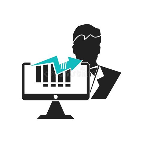 User Data Analytics Symbol Icon Vector Sign And Symbol Isolated On White Background User Data