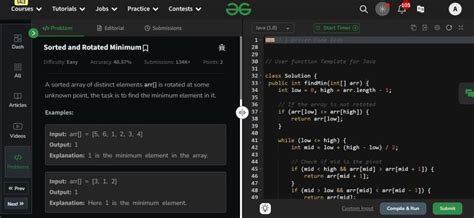 codingchallenge geeksforgeeks dsa problemsolving dailycoding