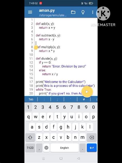 Shubham Sahu On Linkedin Using Phython Program In Mobile Like For More