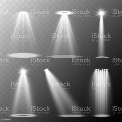 광원 콘서트 조명 스포트라이트 웹 디자인 일러스트레이션을 위한 광선 조명 스포트라이트가 있는 콘서트 스포트라이트 0명에 대한 스톡 벡터 아트 및 기타 이미지 Istock