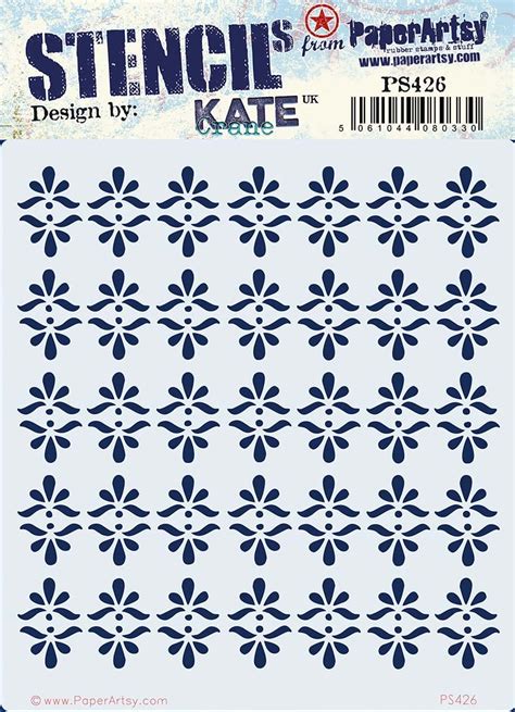 Paper Artsy Stencil Ps426 Kate Crane