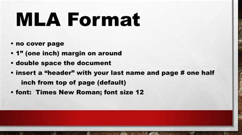 PPT MLA Format Guide PowerPoint Presentation Free Download ID
