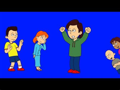 Caillou And Rosie Fight