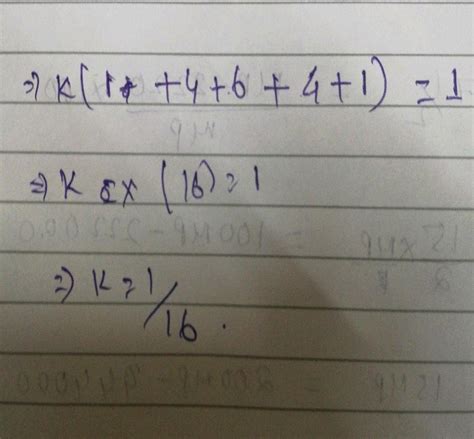 Determine K Such That The Following Is A Pmf P X Left