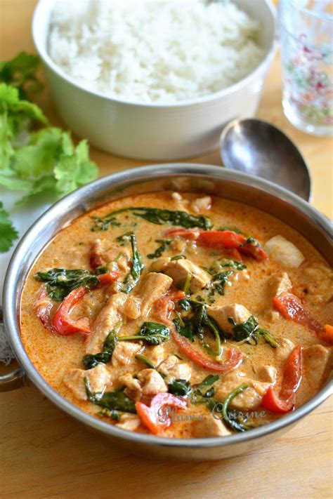 Poulet Au Curry Thai Artofit