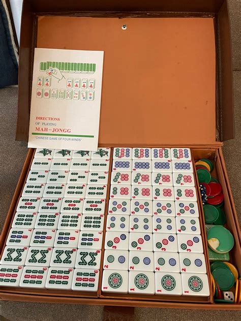 Mahjong Set Hobbies And Toys Toys And Games On Carousell