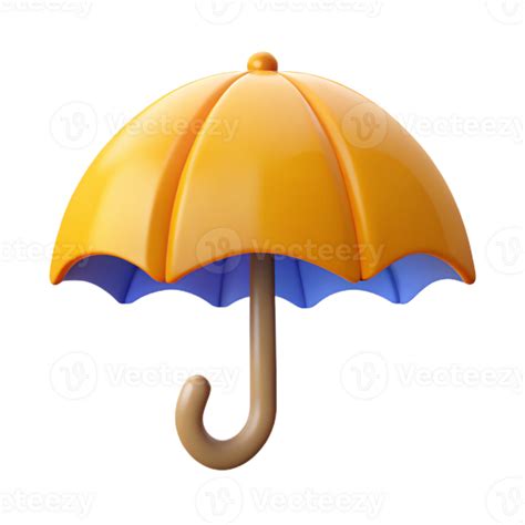 Gorgeous Impressionist A Crisp Edges Umbrella Icon Minimal Design Single Weight Stroke Flat
