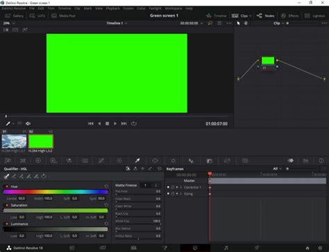 How To Remove A Green Screen In DaVinci Resolve 18 A Step By Step Guide Edits 101